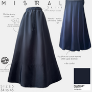Jupe coupe-vent doublée « MISTRAL SKIRT » - DAILY DRESS – OUMMI MUSLIM